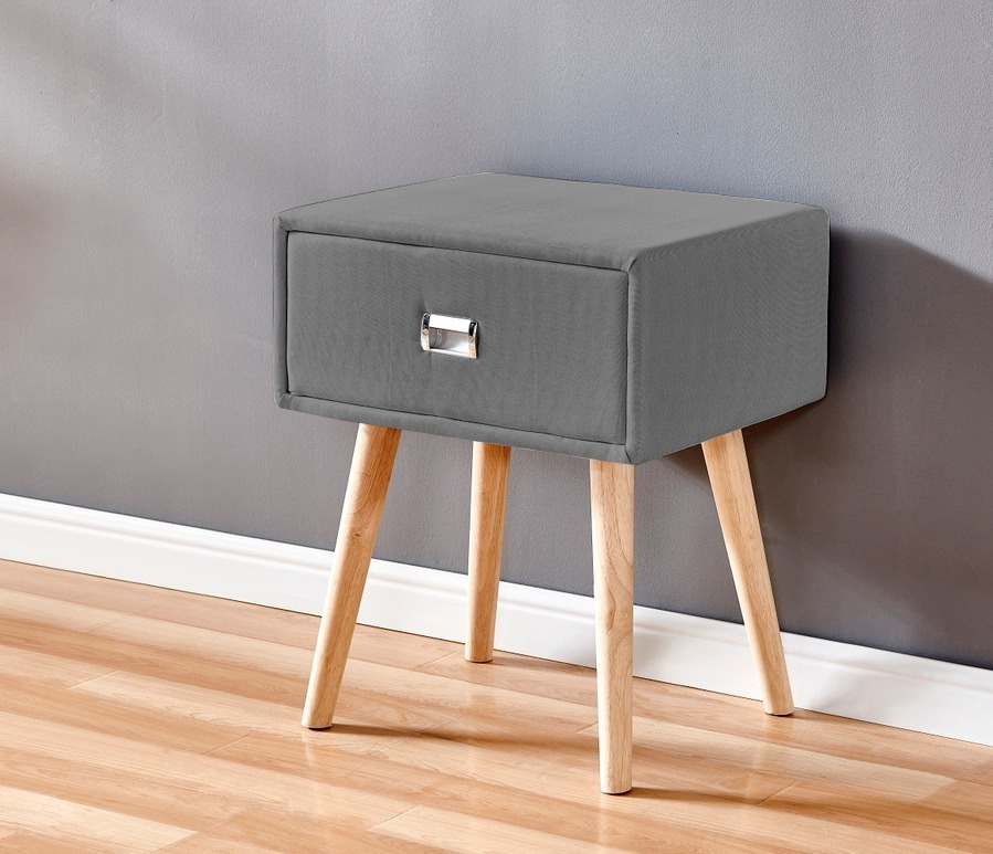 Side Table - Grey - Mattress Souq
